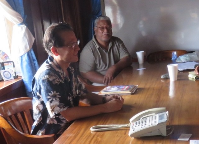 Grant Contract Signing Ceremony for the Project for Building Taro ...