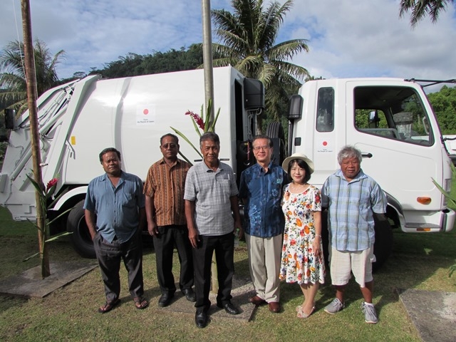Handover Ceremony for Garbage Collecting Truck at Nett District in ...