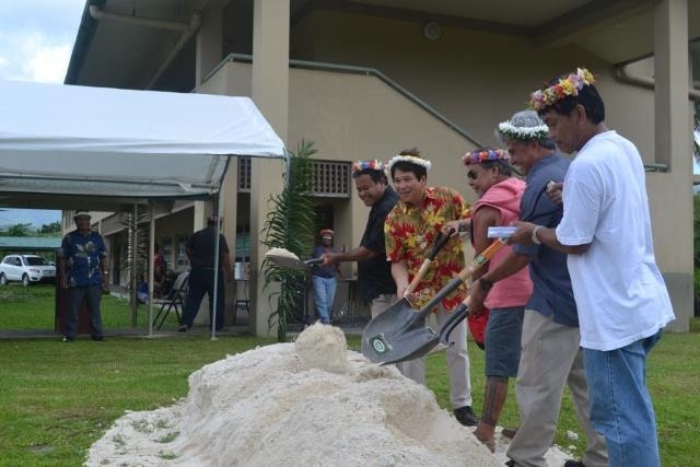 Groundbreaking Ceremony for the Project for Construction of Gymnasium ...
