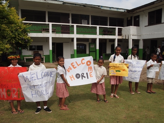 Handover Ceremony for the Project for Procuring a School Bus to St ...