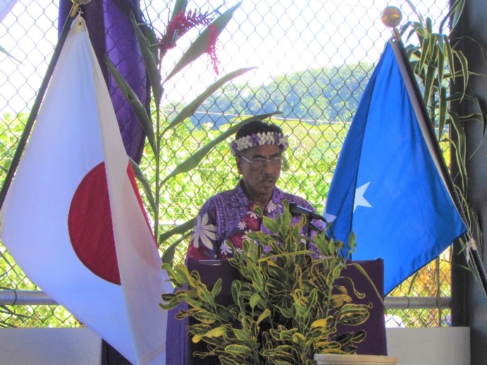 Handover Ceremony for the Project for Construction of Gymnasium in Nett ...