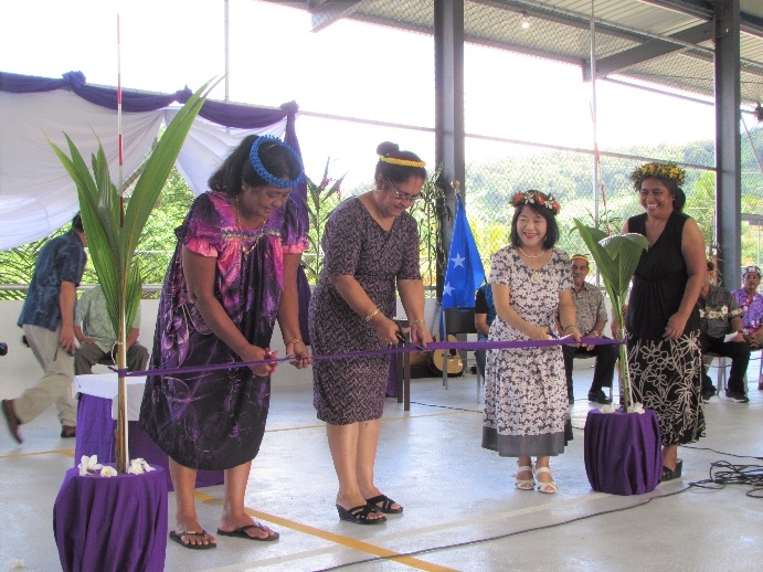 Handover Ceremony for the Project for Construction of Gymnasium in Nett ...