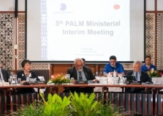 The 5th Ministerial Interim Meeting of the Pacific Islands Leaders ...